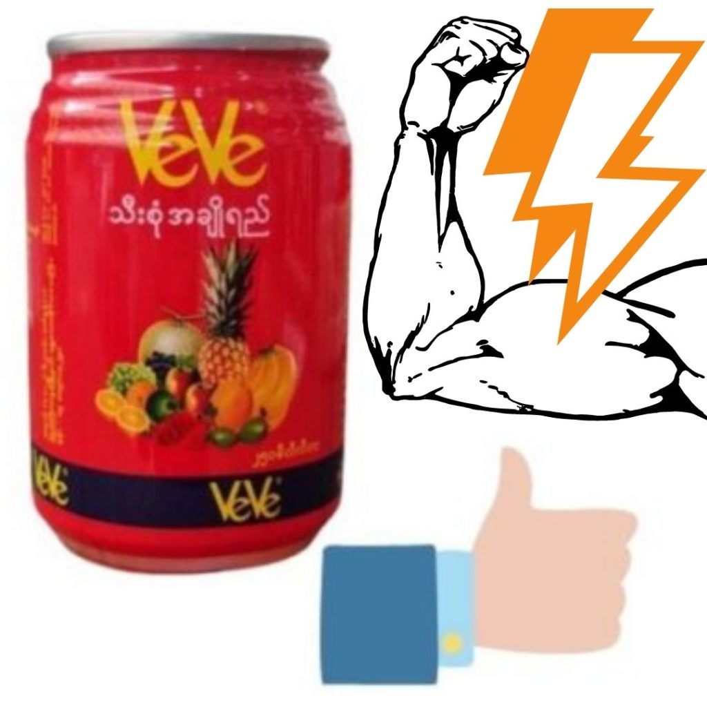! VeVe Mixed Fruit Energy Drink Can - LINQI Mini Market